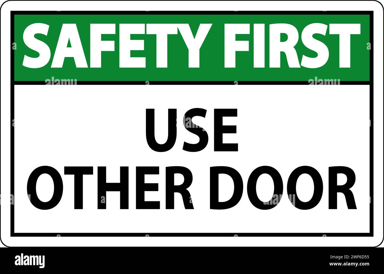 Safety first stamp Stock Vector Images - Alamy