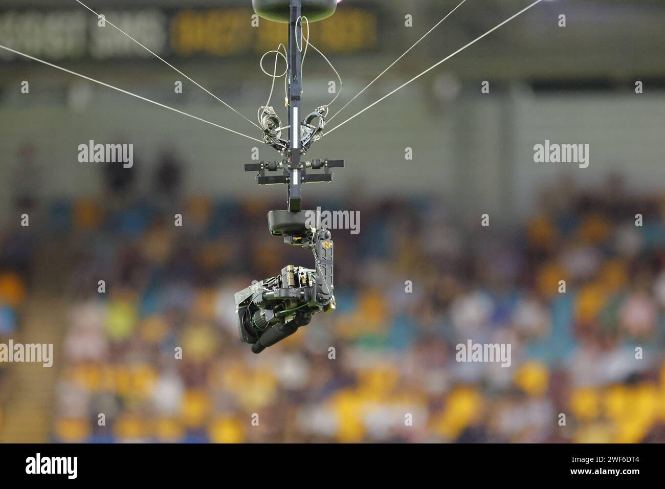 Brisbane, Australia. 25th Jan 2024. Skycam during the NRMA Insurance ...