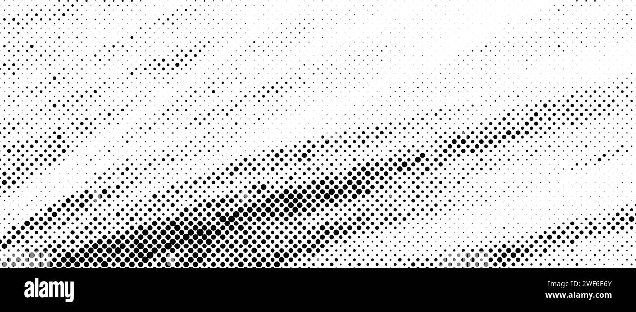 Halftone comic grain texture. Grunge dirty splattered speckle, spot ...