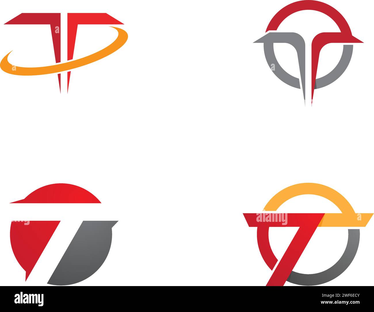 T way logo Stock Vector Images - Alamy