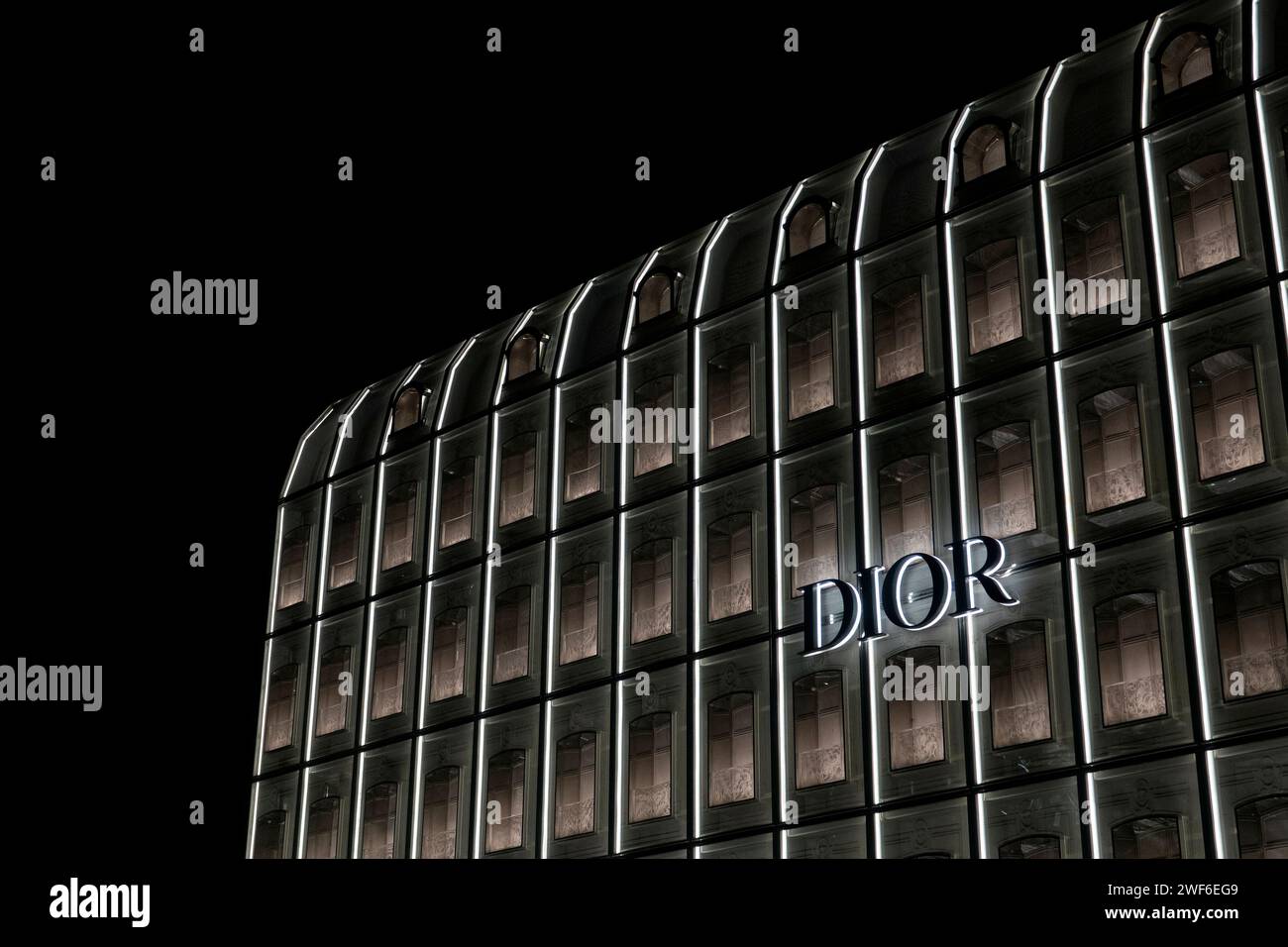 Dior concept store, Jan 26, 2024: A Dior concept store is seen in Seoul ...