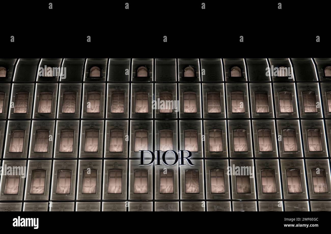 Dior concept store, Jan 26, 2024: A Dior concept store is seen in Seoul ...