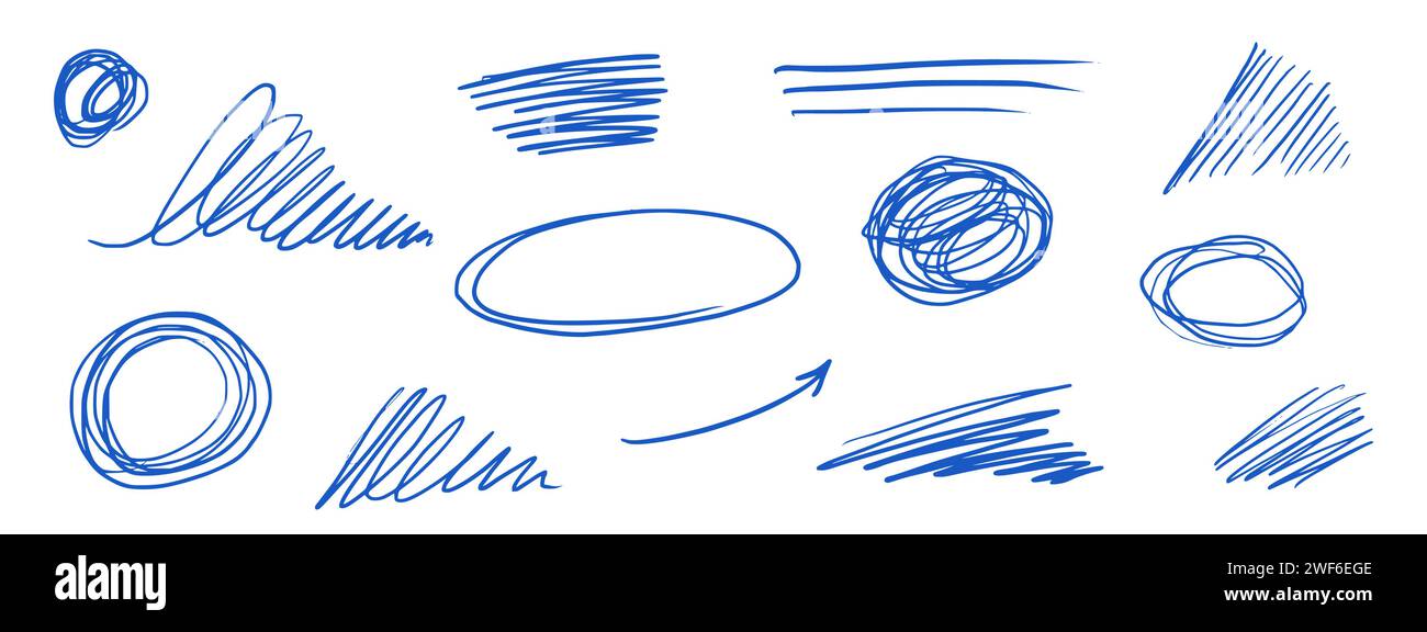 Scratch pen line scribble pencil vector. Scratch texture, pen line ...