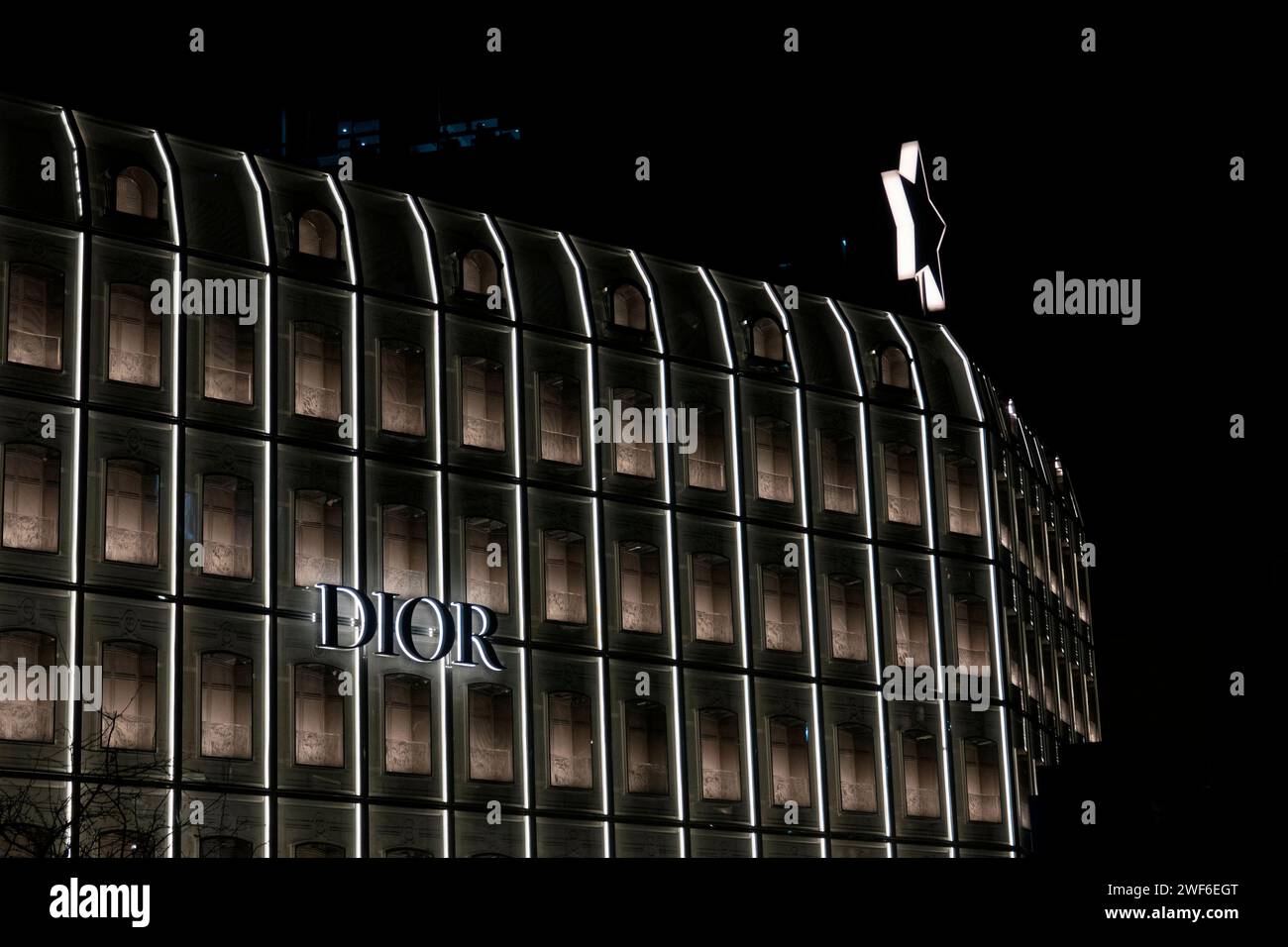 Dior concept store, Jan 26, 2024: A Dior concept store is seen in Seoul ...