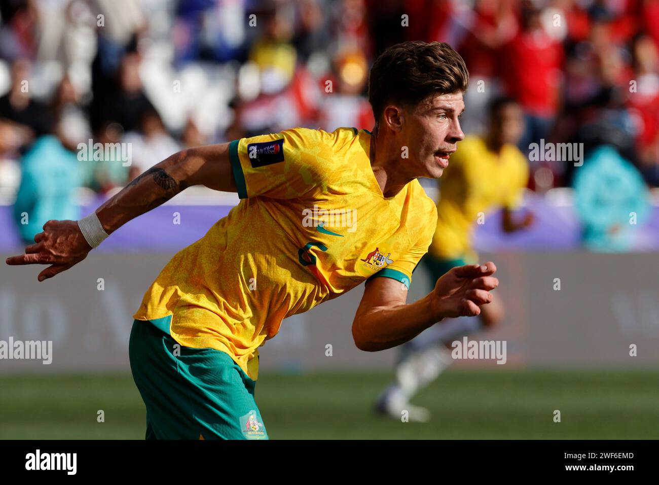 Doha, Qatar. 27th Jan, 2024. Martin Boyle (AUS) Football/Soccer : AFC ...