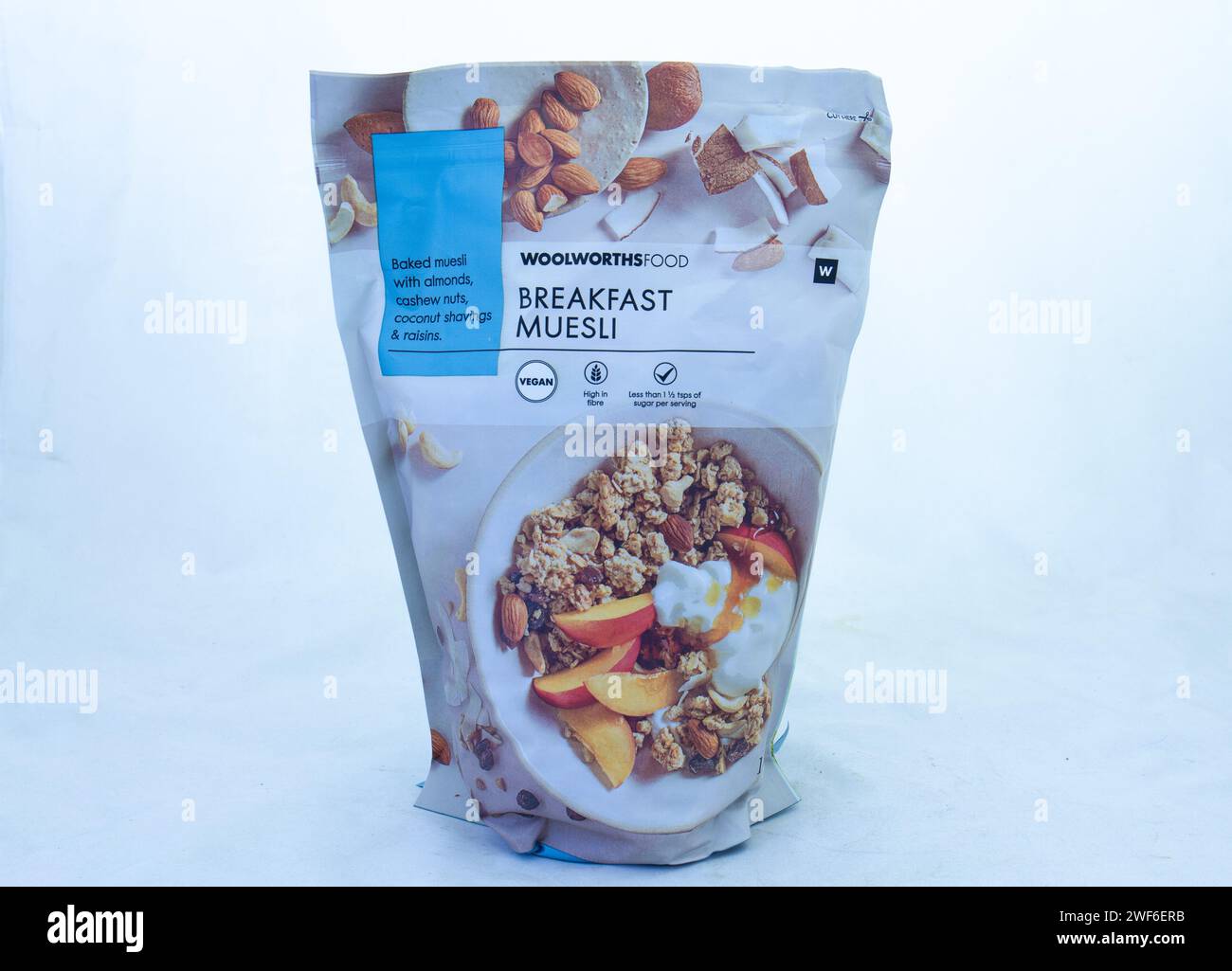 Johannesburg, South Africa - a bag of breakfast muesli from Woolworths ...
