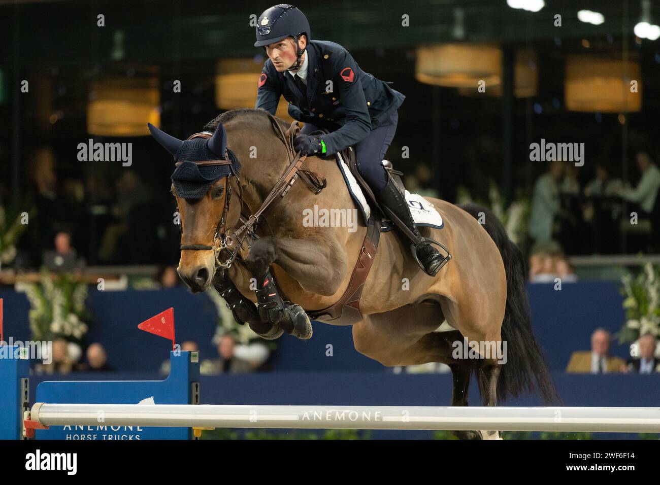 Amsterdam, Netherlands - January 28, 2024. Lorenzo de Luca of Italy ...