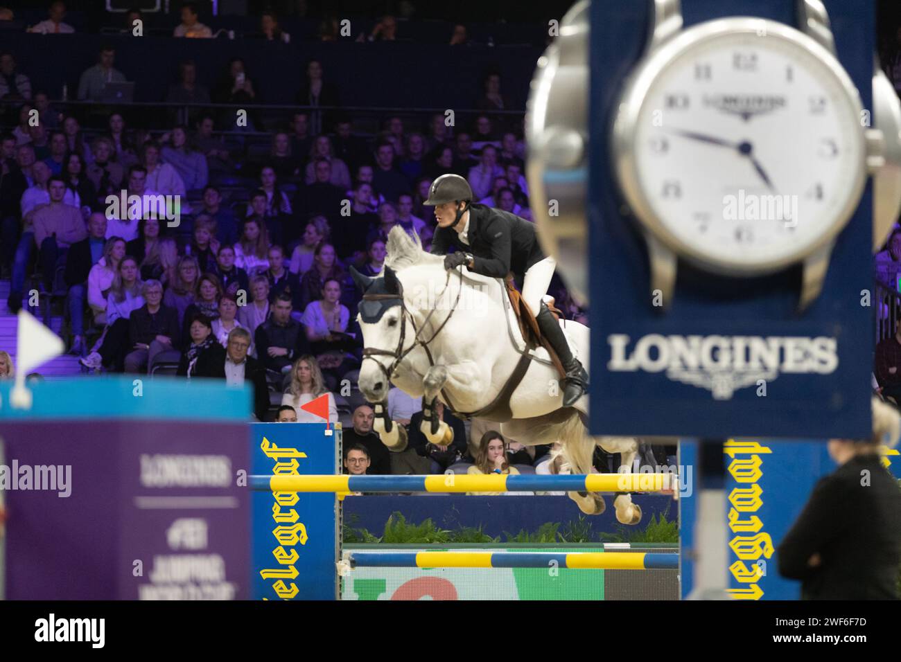 Amsterdam, Netherlands - January 28, 2024. Lars Kersten of Netherlands ...