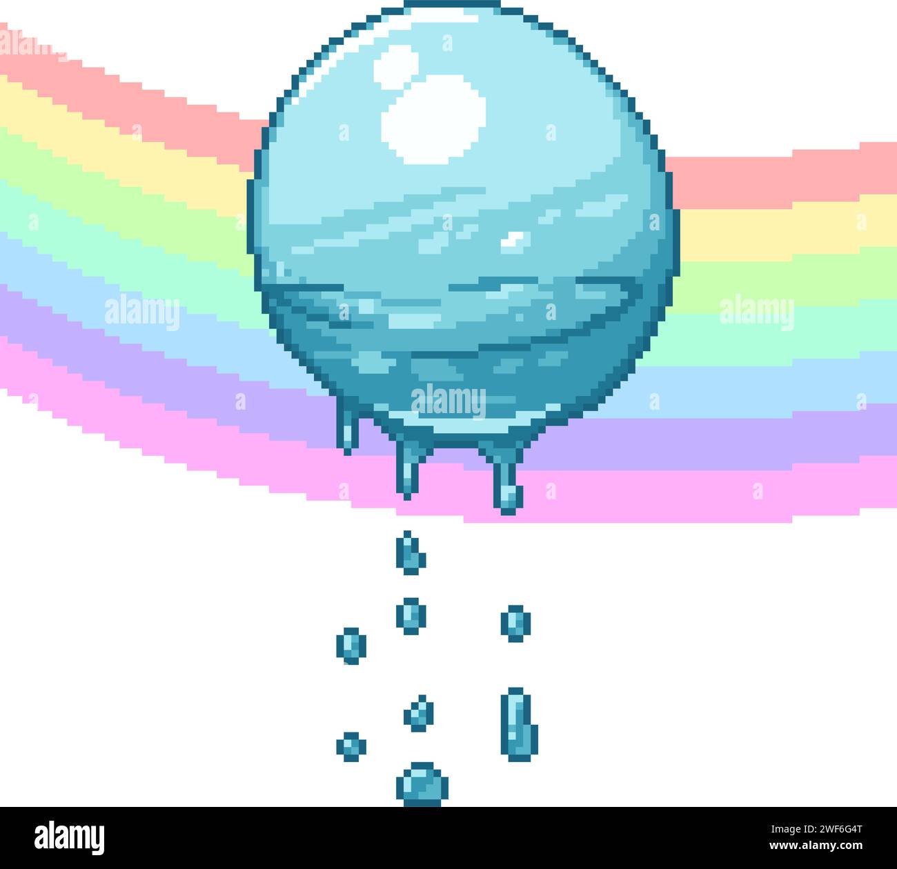 Bubble ball pixel hi-res stock photography and images - Alamy