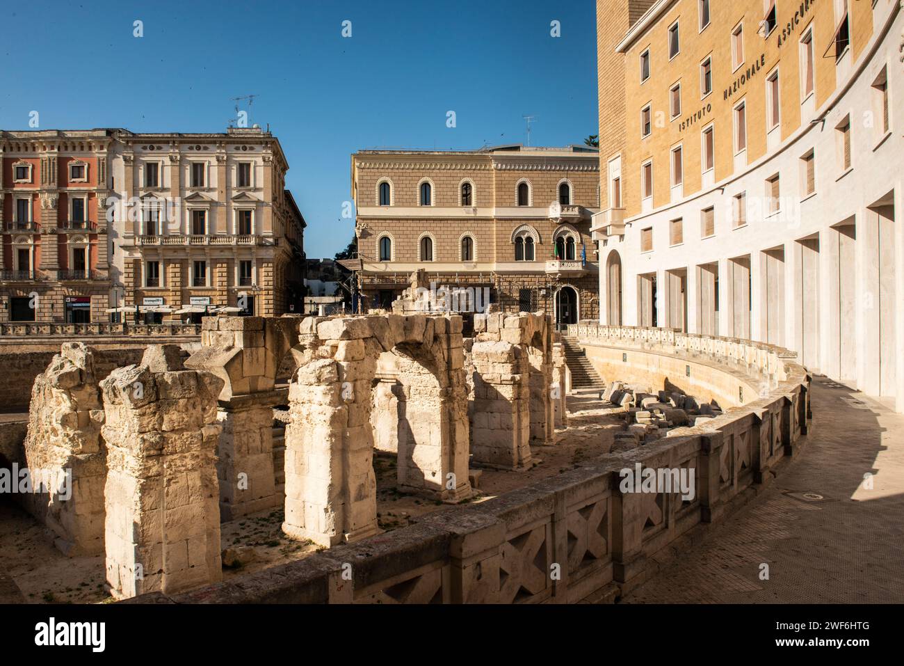 Anfiteatro Romano or Roman Amphitheater in Lecce, Salento, Puglia ...