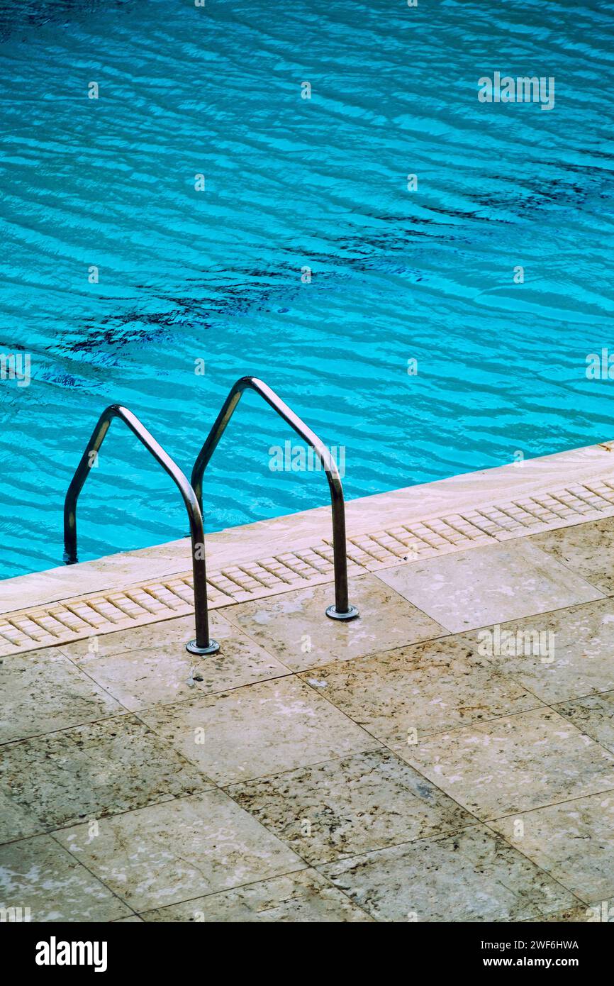 Swimming pool ladder concept hi-res stock photography and images - Alamy