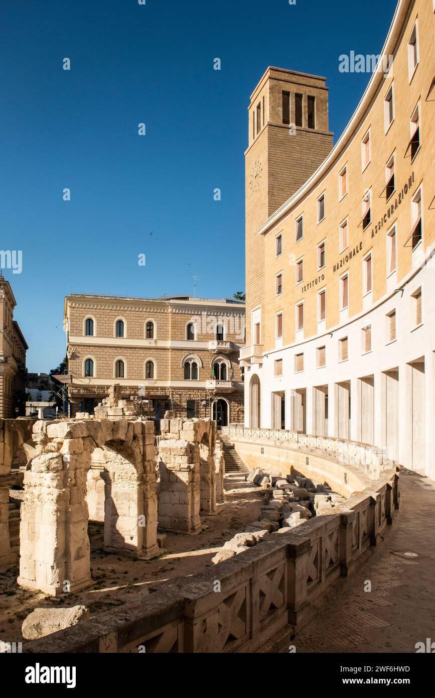 Anfiteatro Romano or Roman Amphitheater in Lecce, Salento, Puglia ...