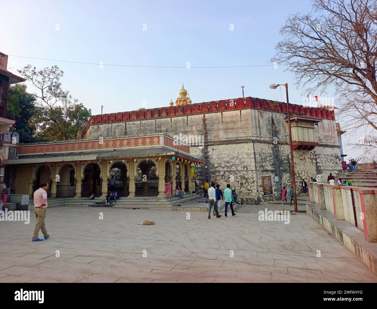 Pune, India - Jan 27 2024: Parvati Hill Temple at Pune, The temples ...