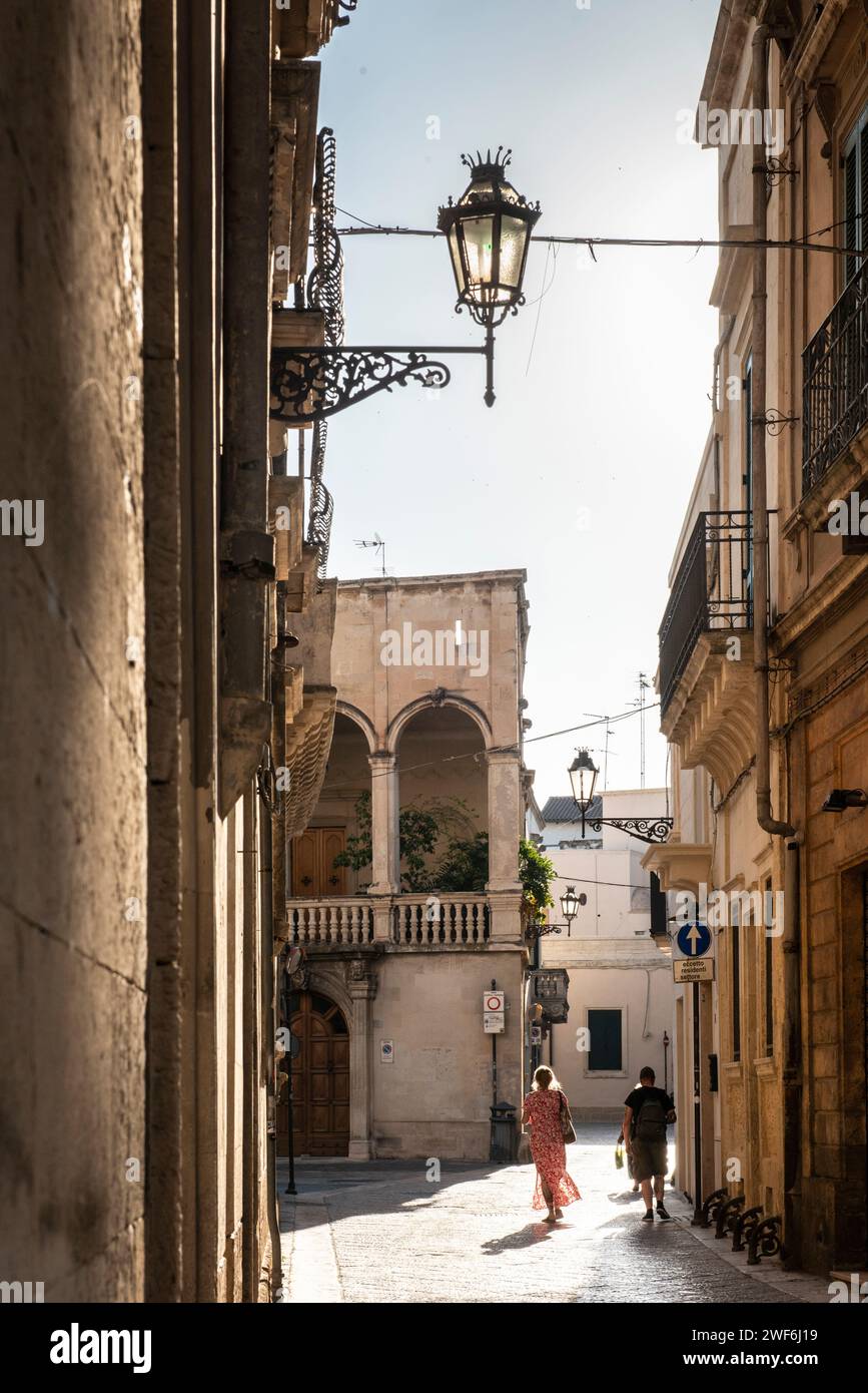 Streetscapes in Lecce, Salento, Puglia, Italy Stock Photo - Alamy
