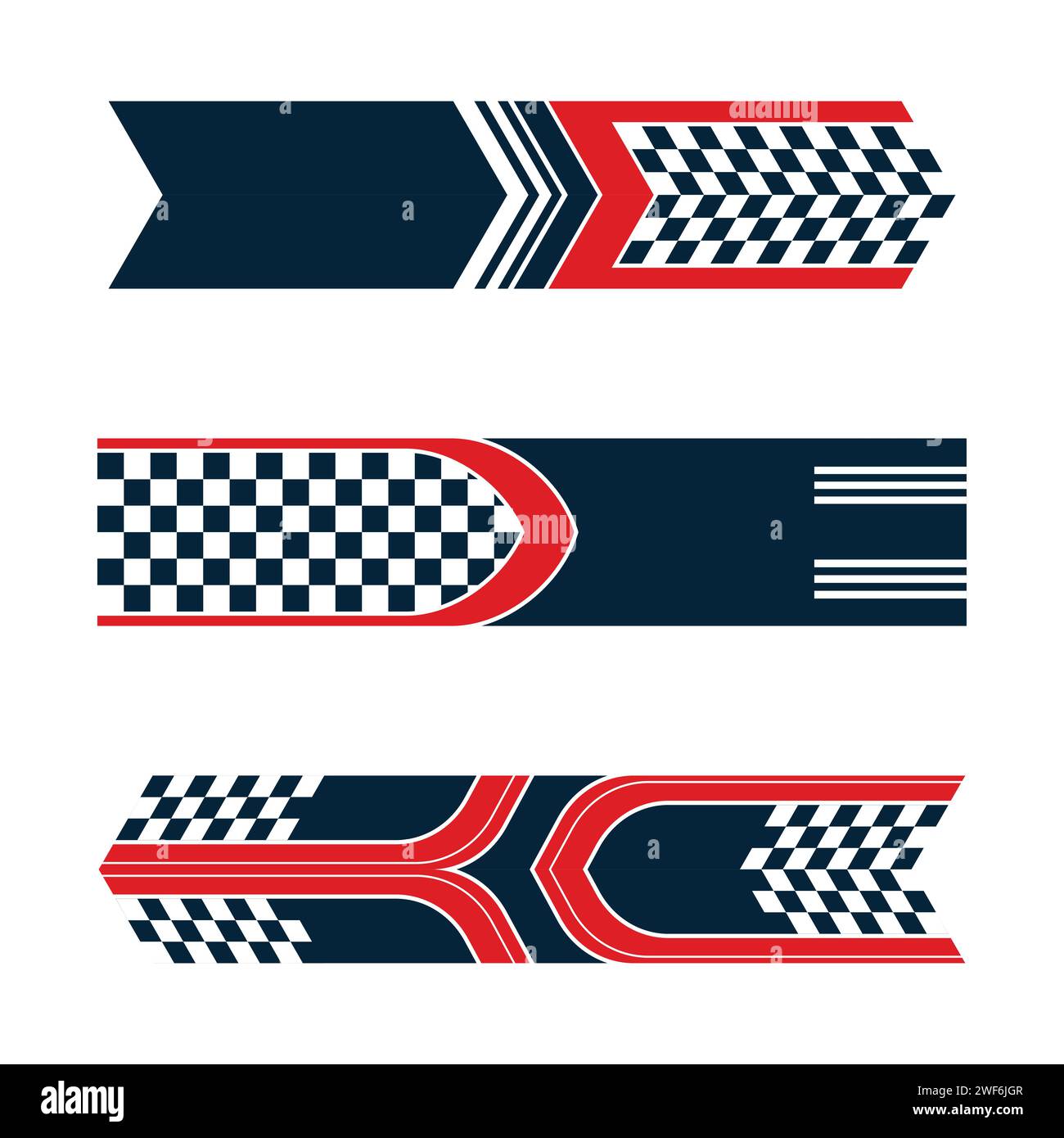 Red and blue sport car big decals Stock Vector Image & Art - Alamy