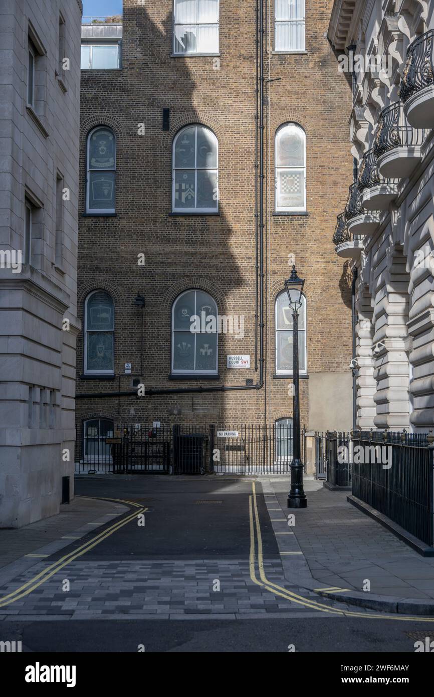 Russell Court, London SW1, City of Westminster, photographed on 28 Jan ...
