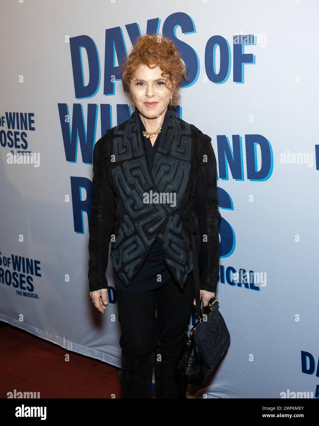 New York, USA. 28th Jan, 2024. Bernadette Peters attends the Broadway ...