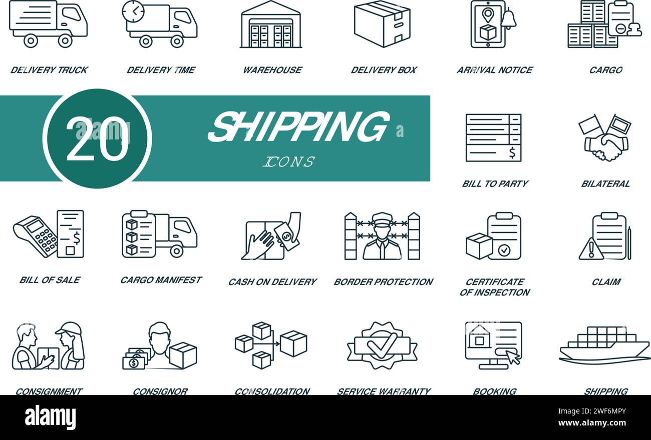 Cargo consolidation Cut Out Stock Images & Pictures - Alamy