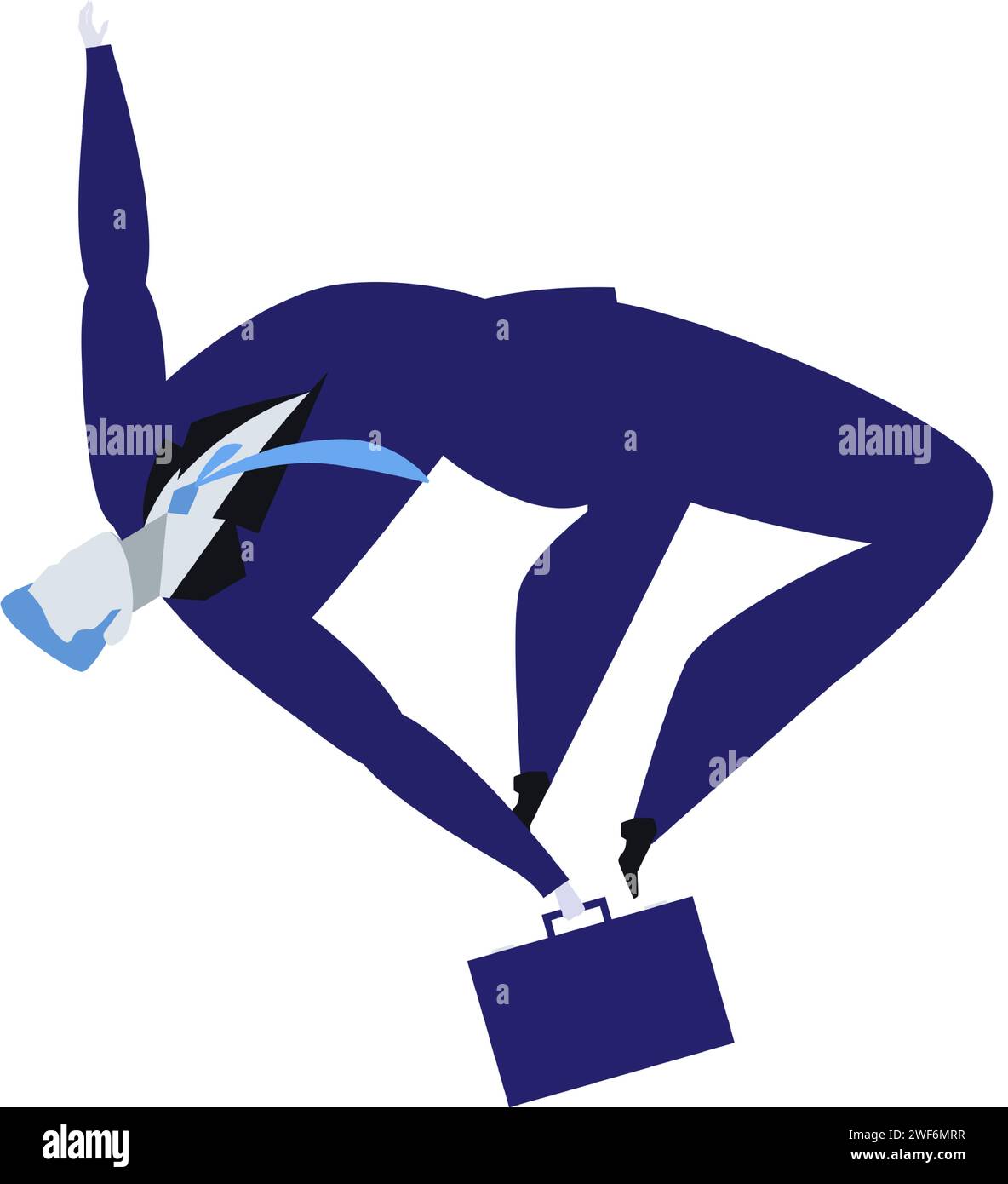 Business man in suit falling vector icon Stock Vector Image & Art - Alamy