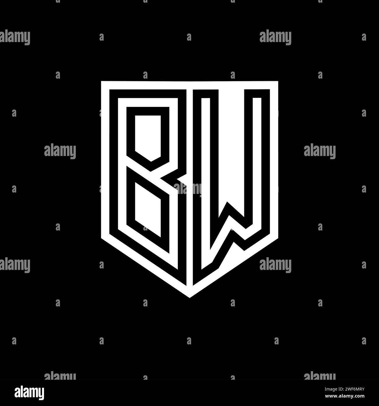 Bw logos hi-res stock photography and images - Alamy