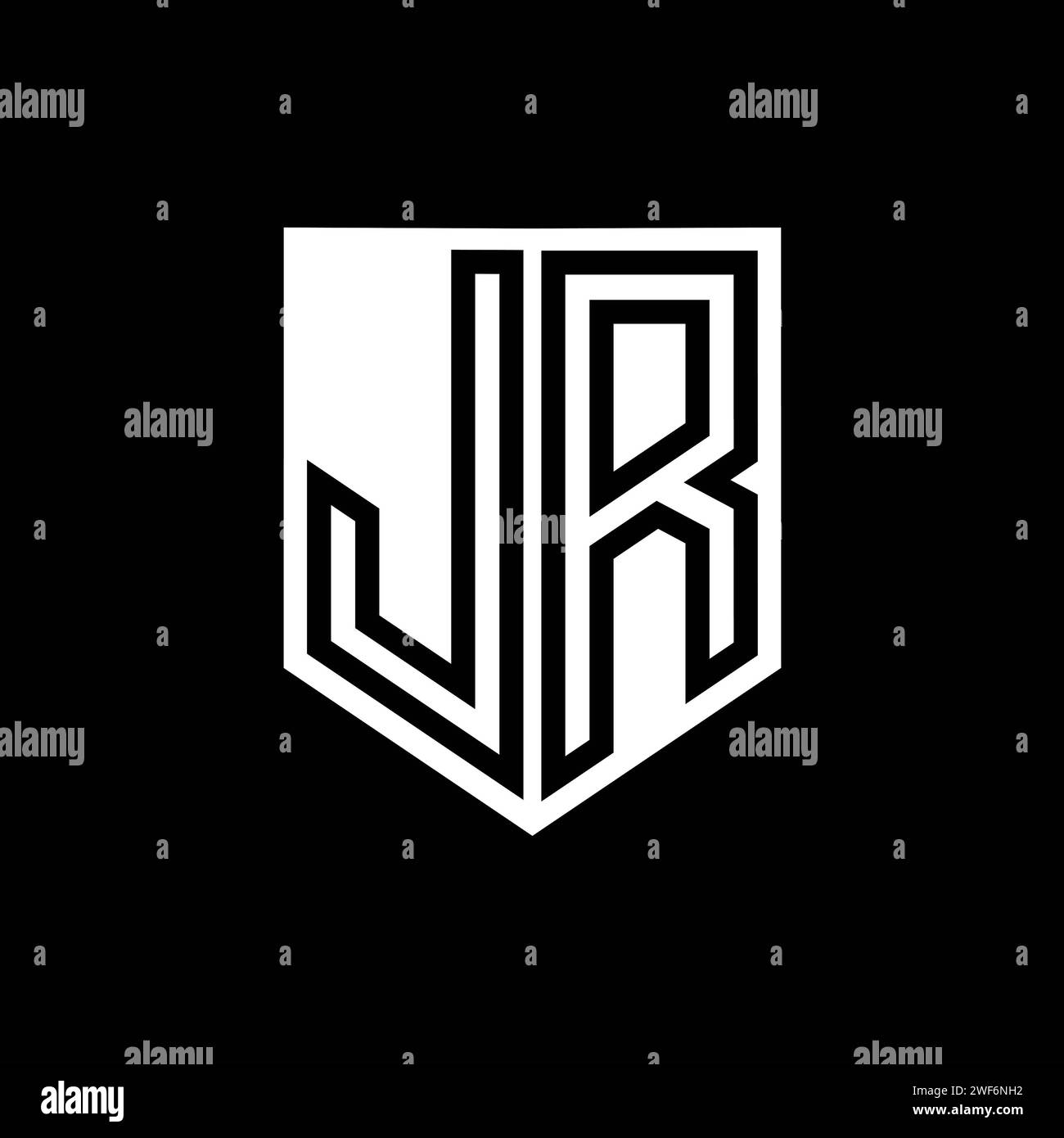 Jr logos hi-res stock photography and images - Alamy