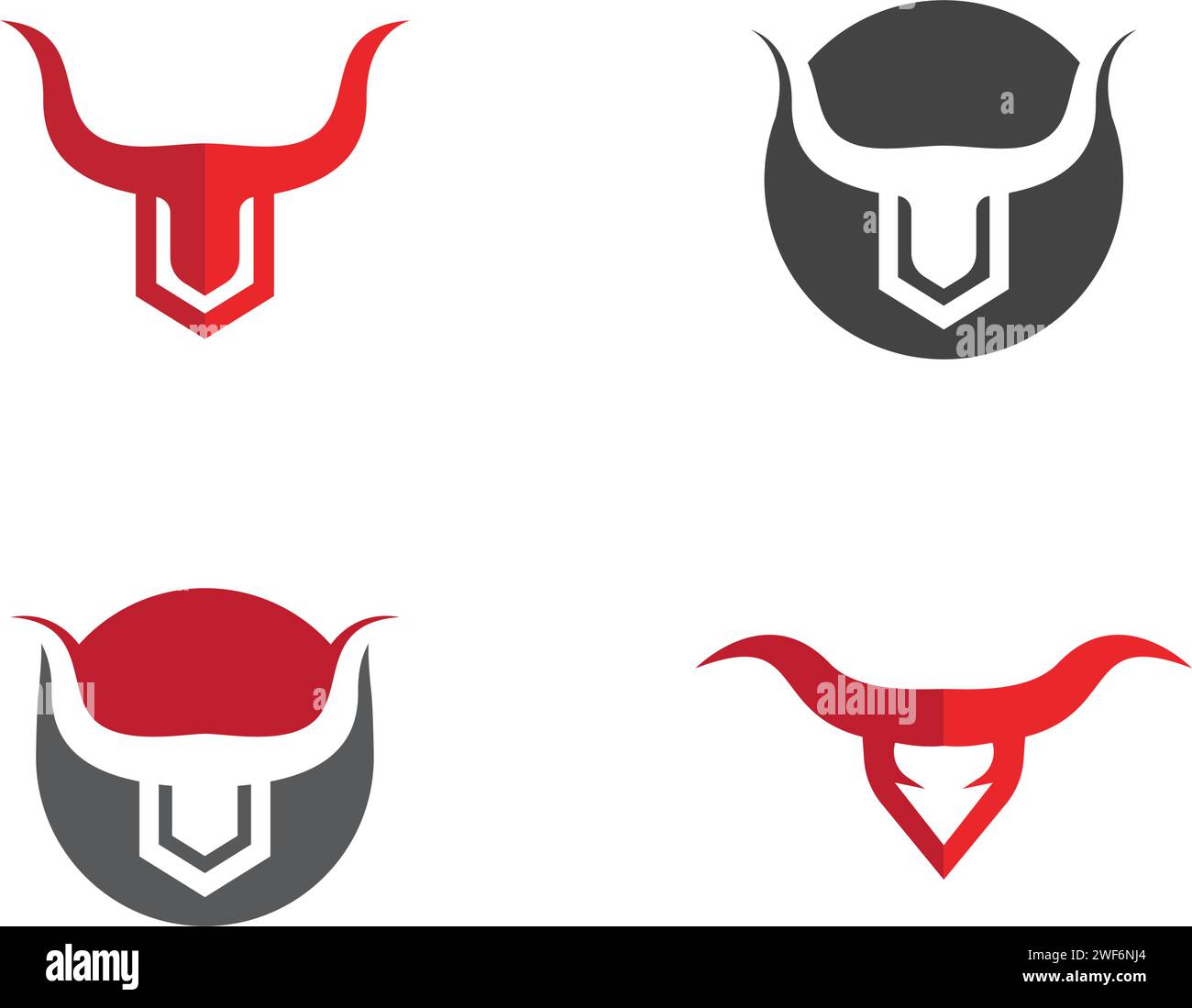 Taurus Logo Template vector icon illustration design Stock Vector Image ...