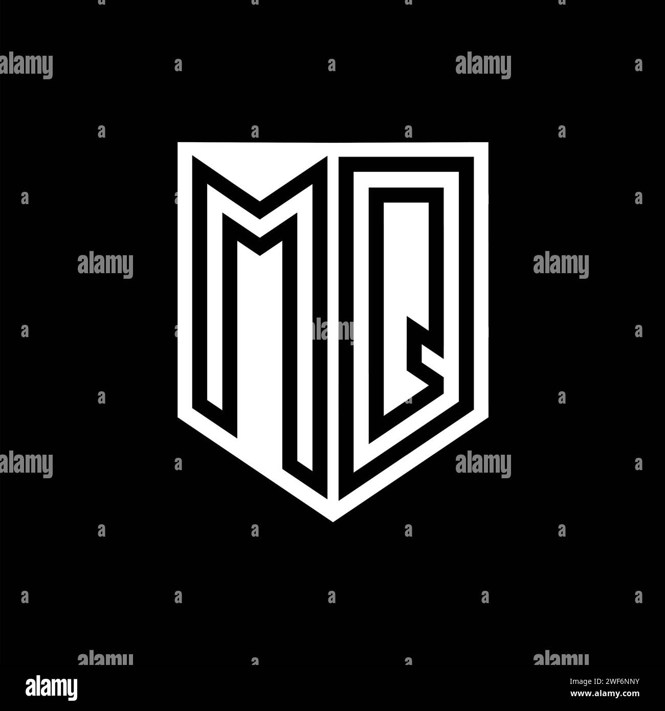 Mq letter logo hi-res stock photography and images - Alamy