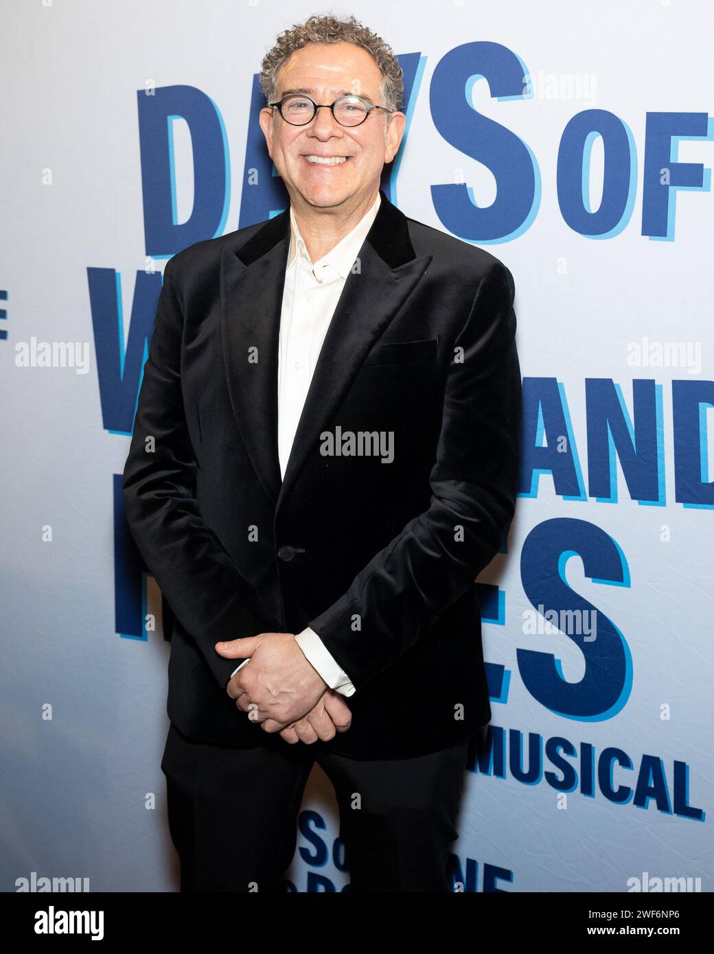 New York, USA. 28th Jan, 2024. Michael Greif attends the Broadway ...