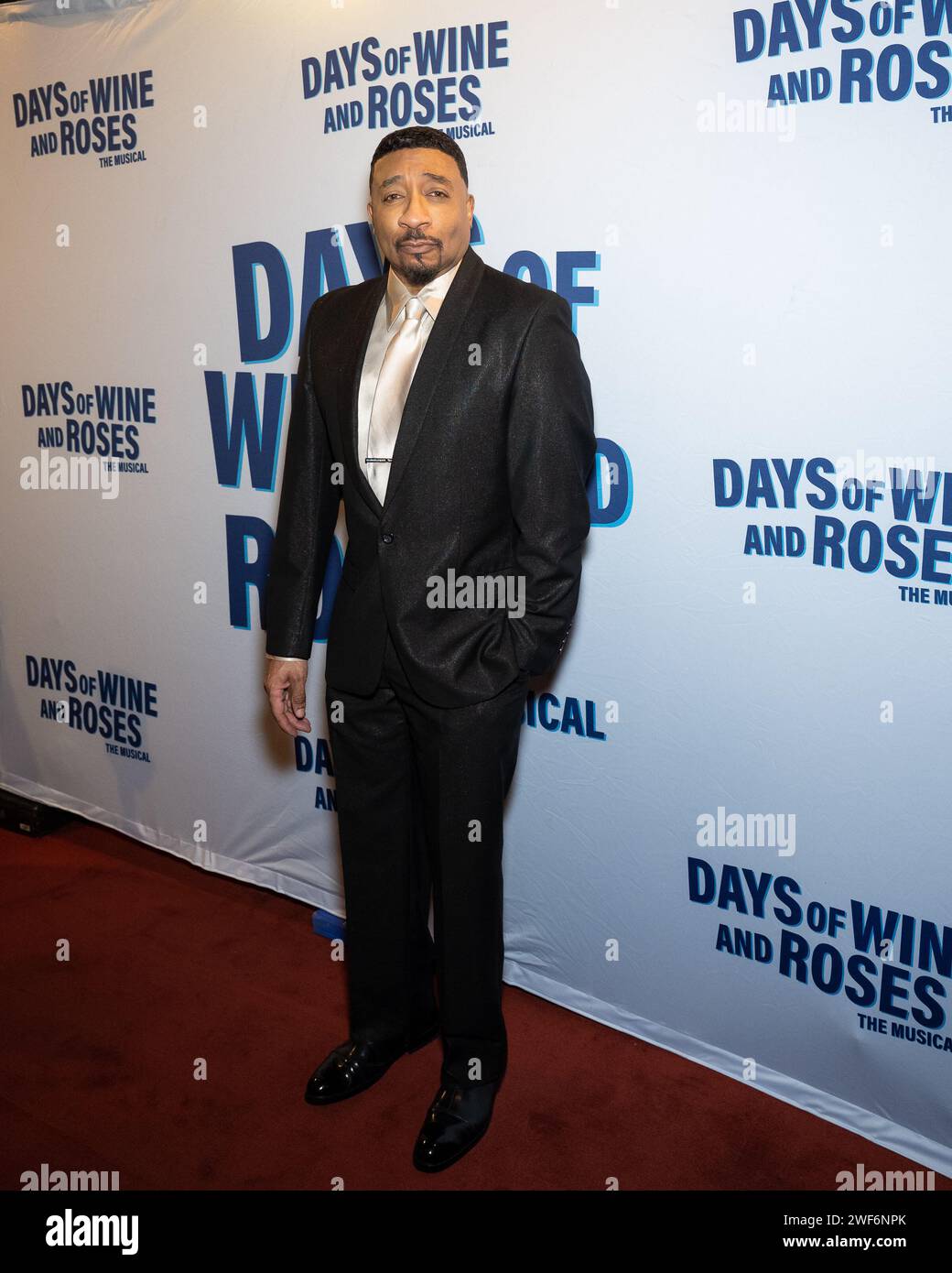 New York, USA. 28th Jan, 2024. David Jennings attends the Broadway ...