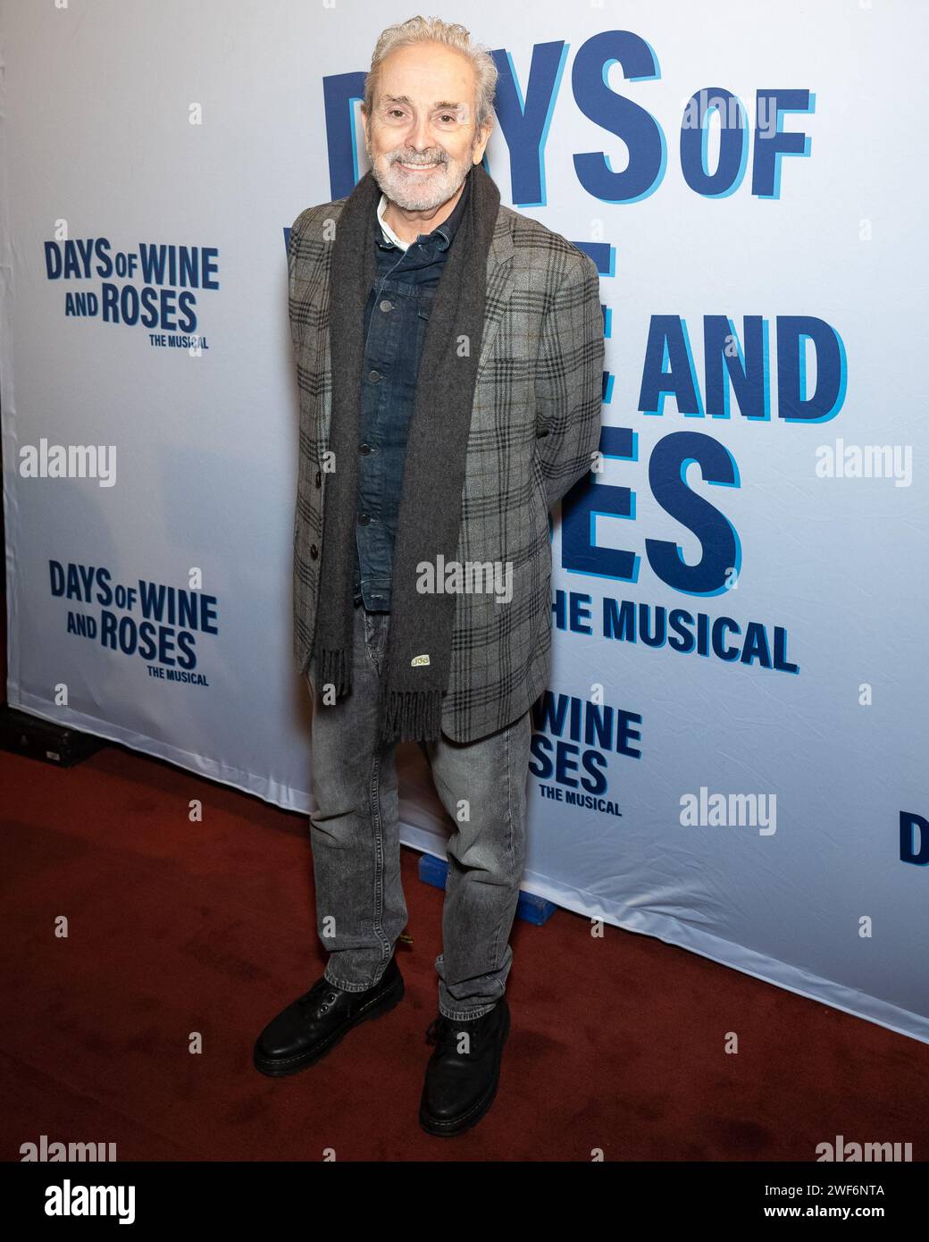 New York, USA. 28th Jan, 2024. Craig Lucas attends the Broadway opening ...