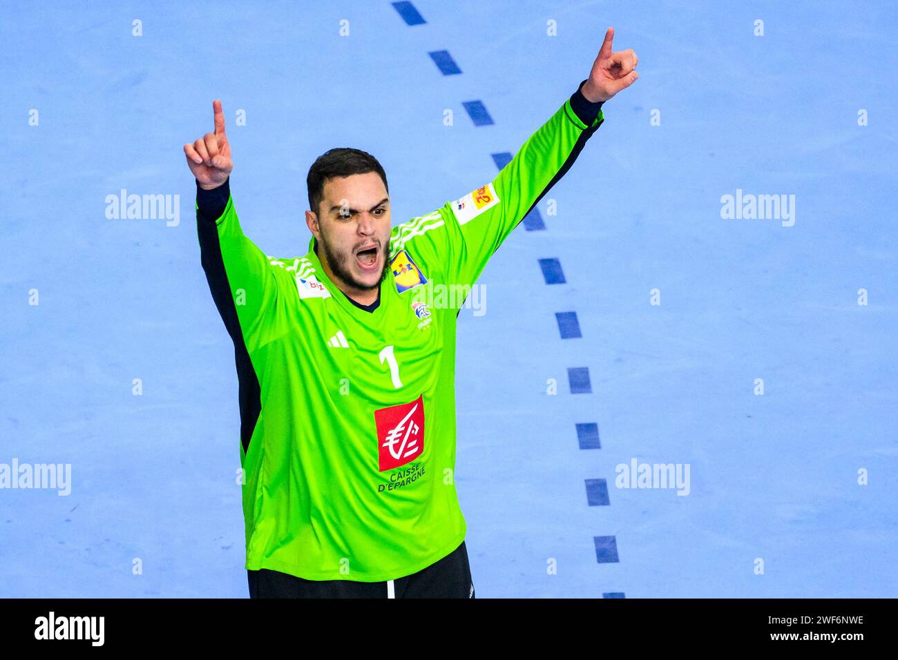 Cologne, Germany. 28th Jan, 2024. Handball: European Championship ...
