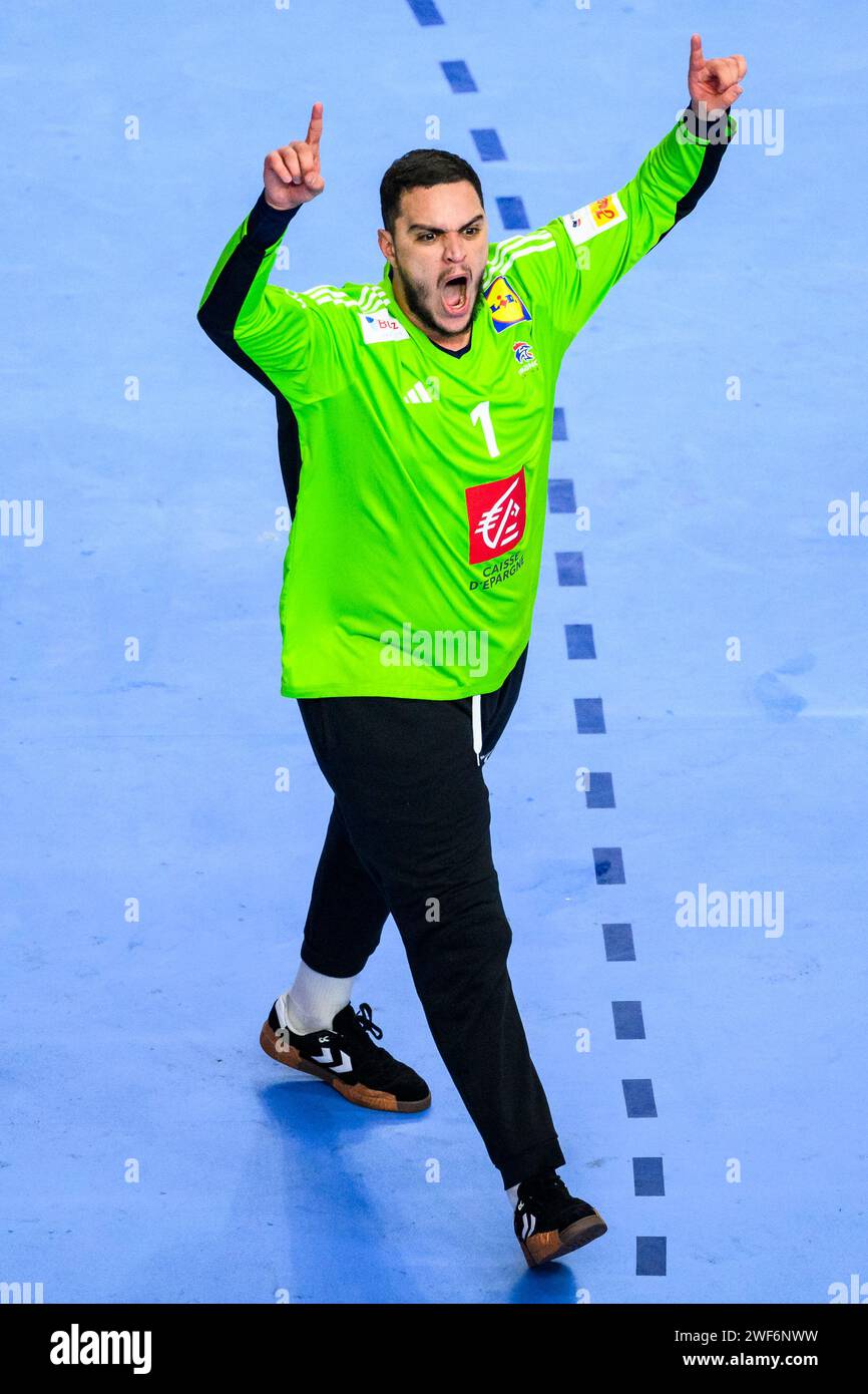 Cologne, Germany. 28th Jan, 2024. Handball: European Championship ...