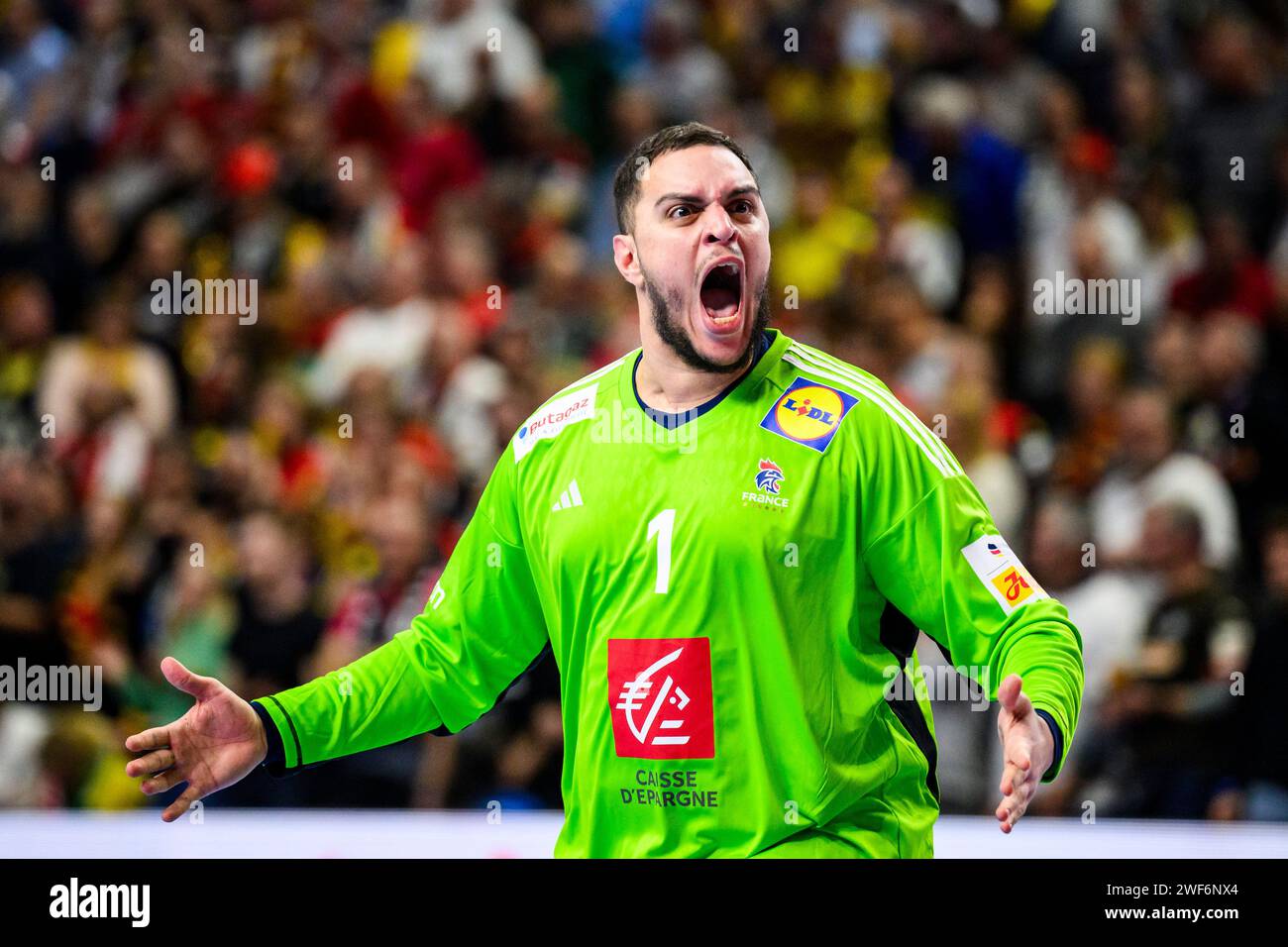 Cologne, Germany. 28th Jan, 2024. Handball: European Championship ...
