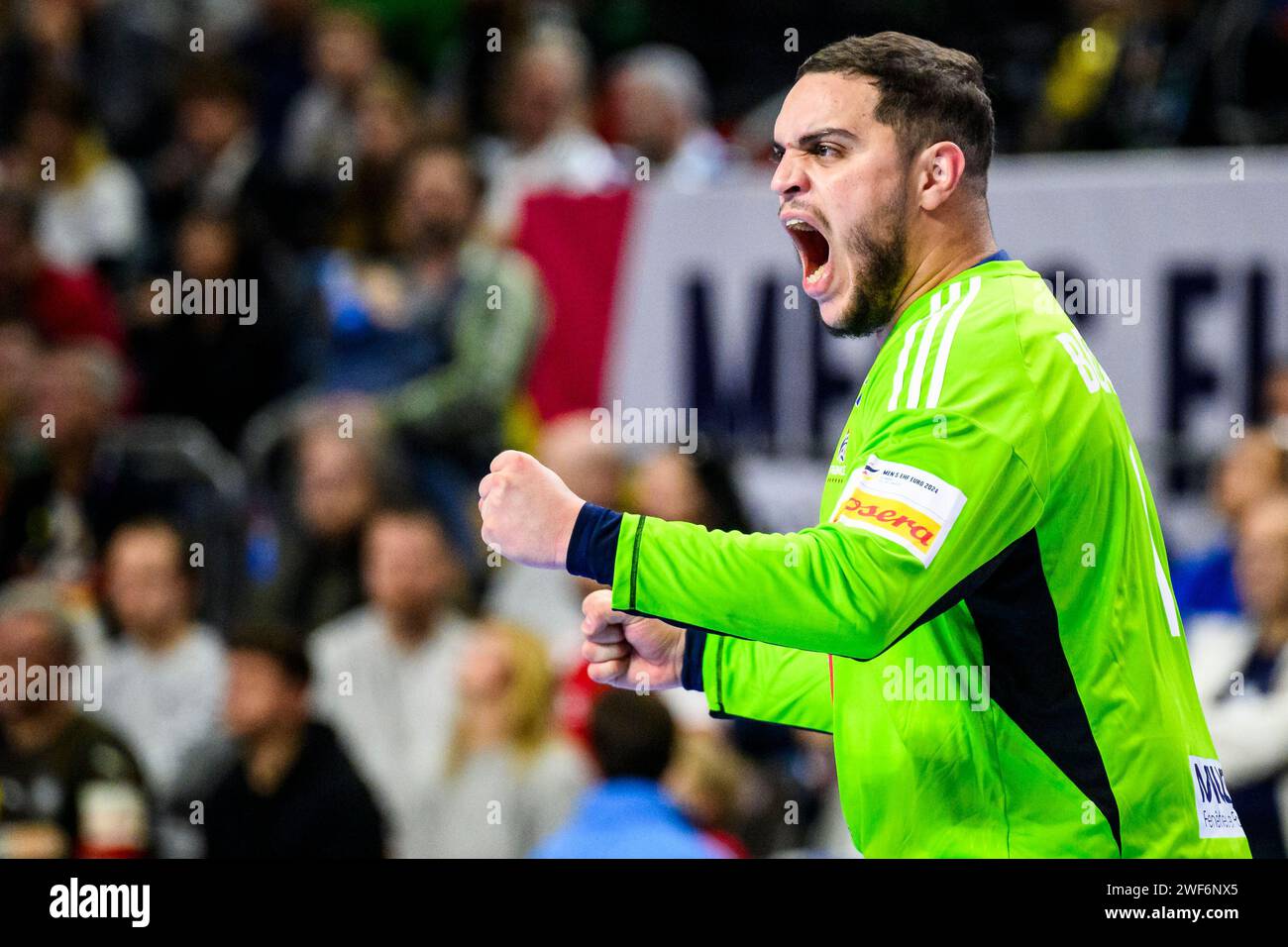 Cologne, Germany. 28th Jan, 2024. Handball: European Championship ...