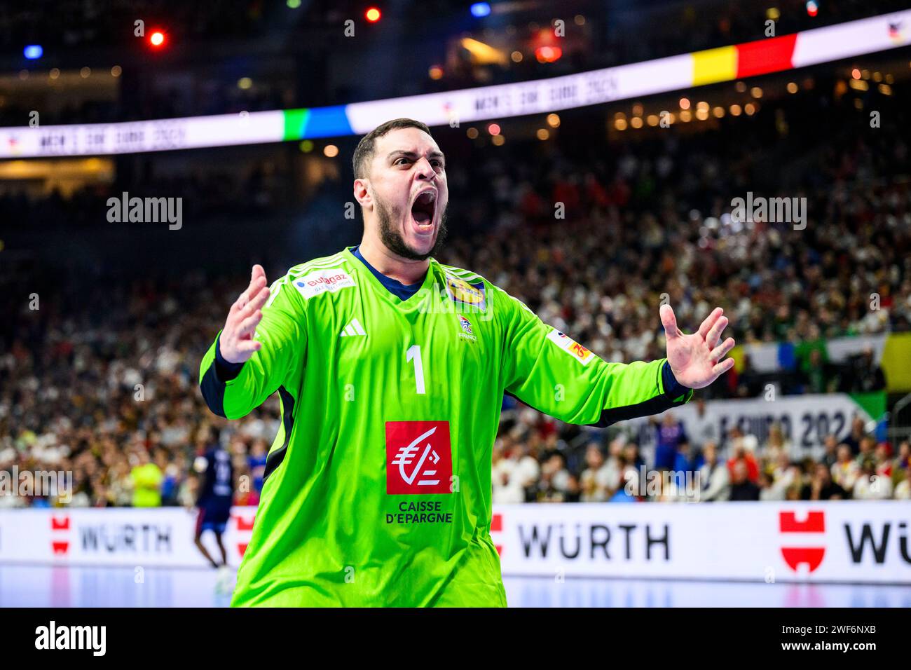 Cologne, Germany. 28th Jan, 2024. Handball: European Championship ...