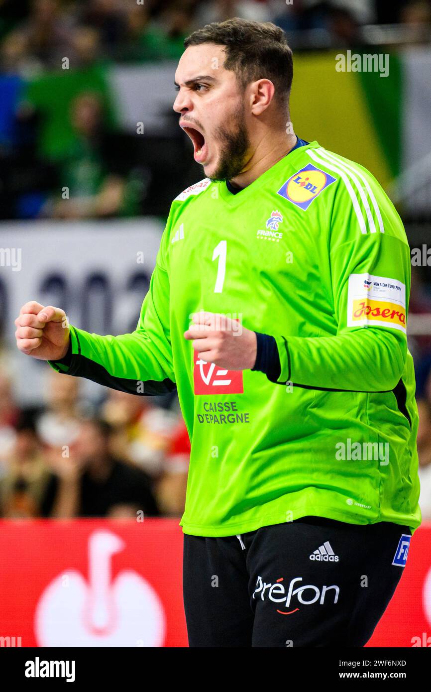 Cologne, Germany. 28th Jan, 2024. Handball: European Championship ...
