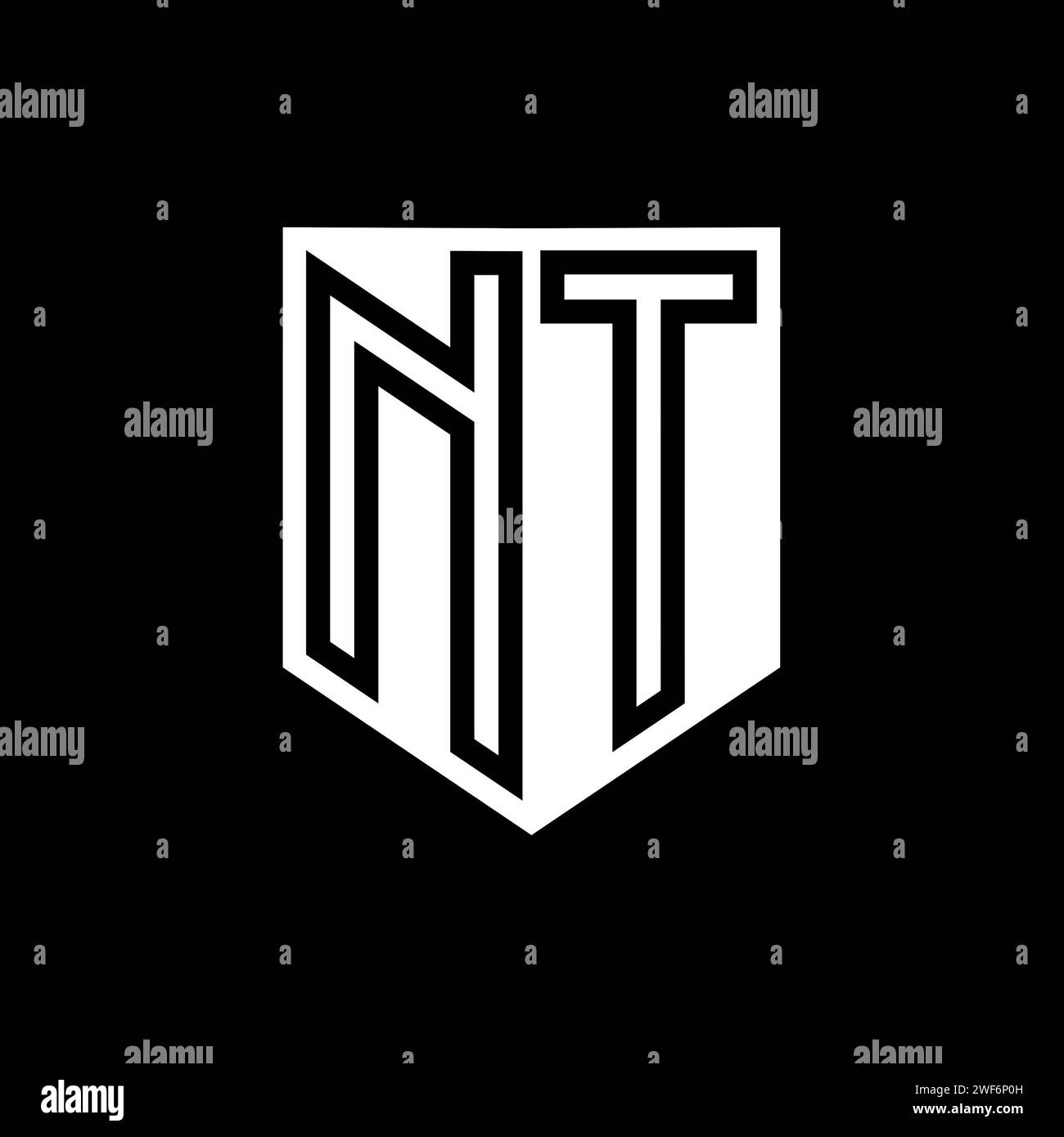 Nt shape Black and White Stock Photos & Images - Alamy