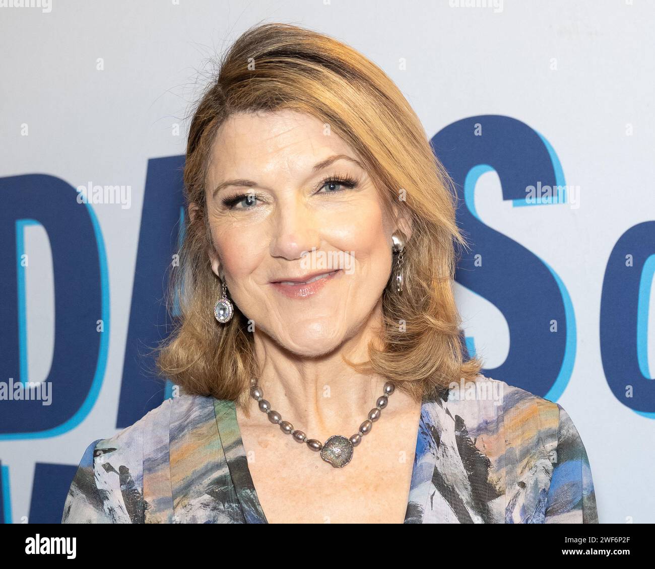 New York, USA. 28th Jan, 2024. Victoria Clark attends the Broadway ...