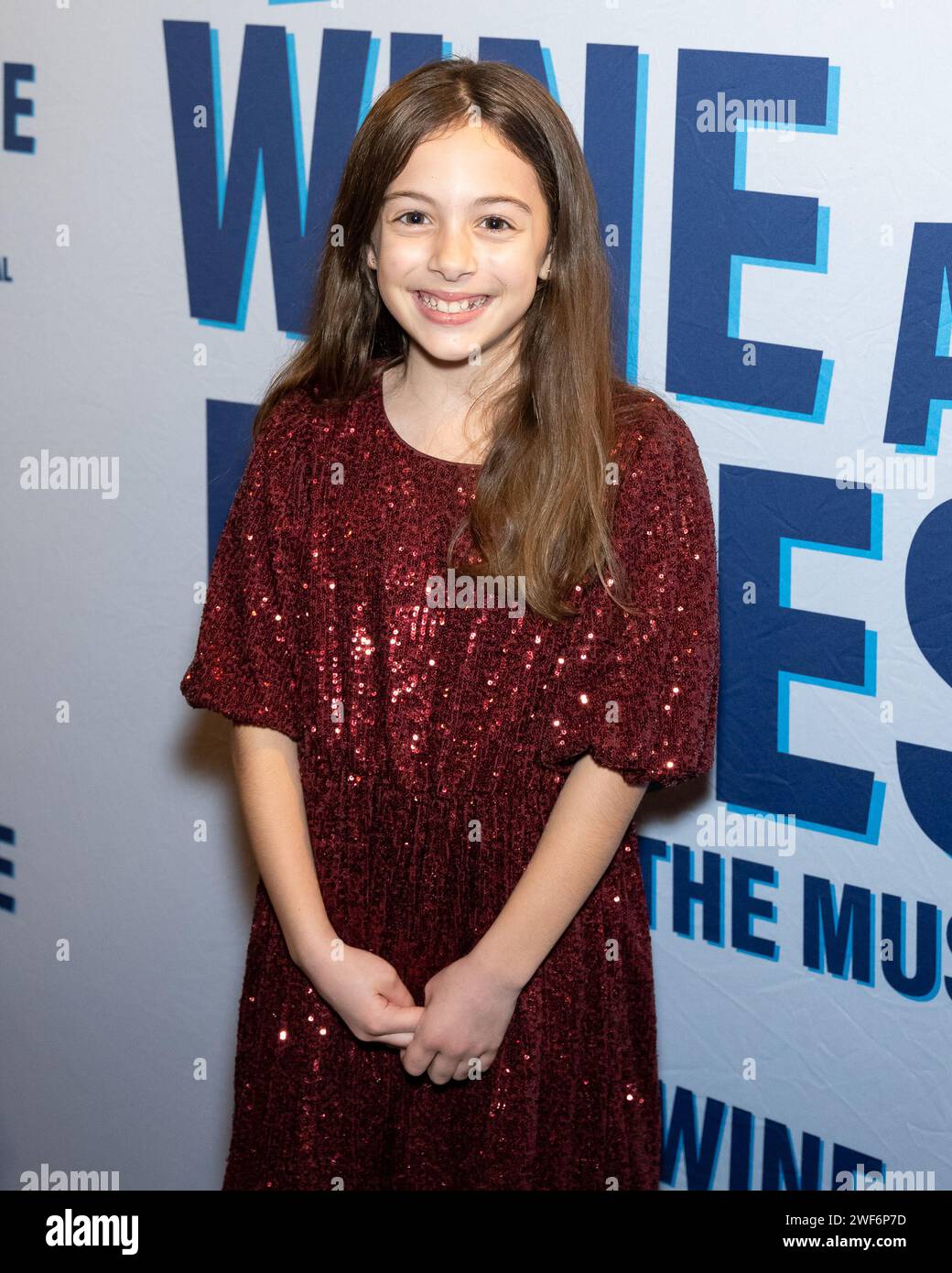 New York, USA. 28th Jan, 2024. Addie Manthey attends the Broadway ...