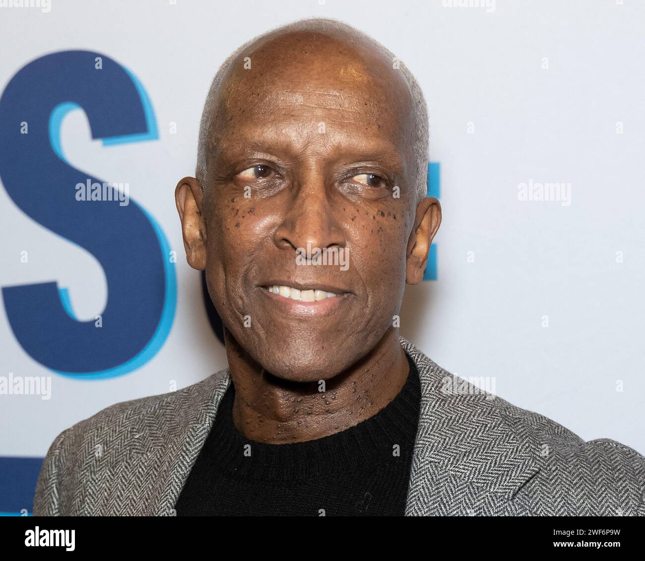 New York, USA. 28th Jan, 2024. Dorian Haarewood attends the Broadway ...