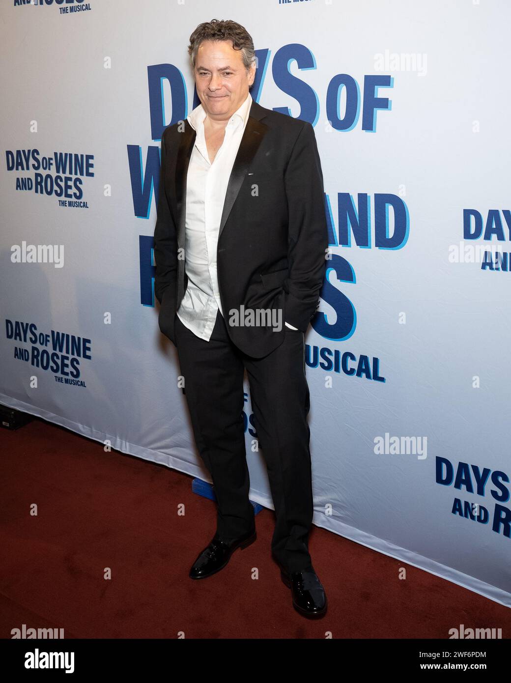 New York, USA. 28th Jan, 2024. Adam Guettel attends the Broadway ...