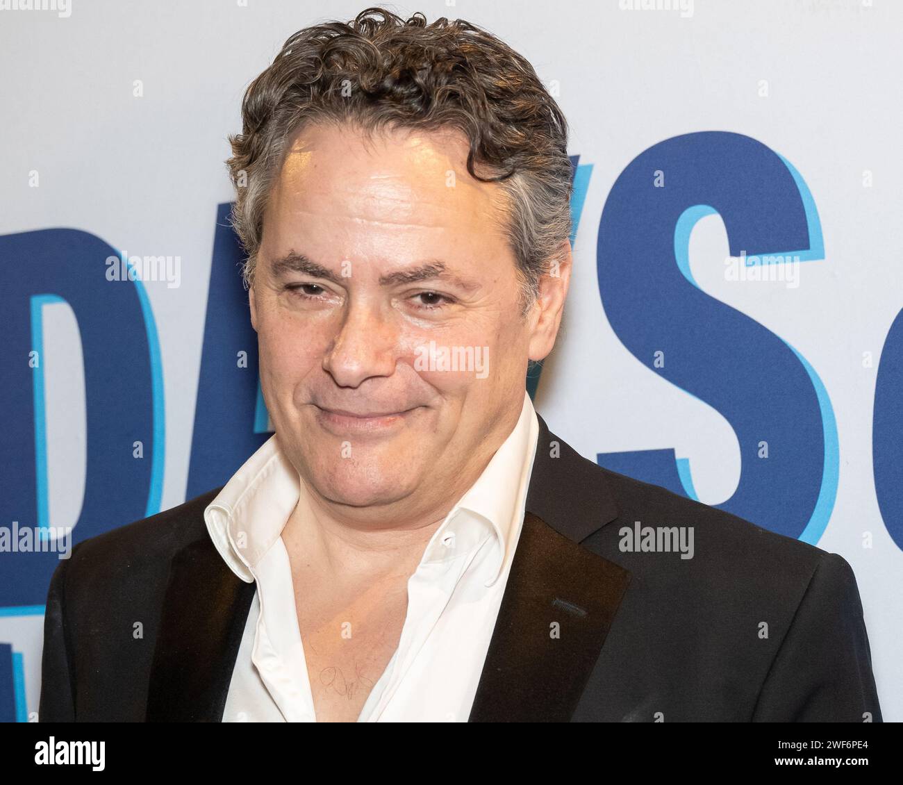 New York, USA. 28th Jan, 2024. Adam Guettel attends the Broadway ...