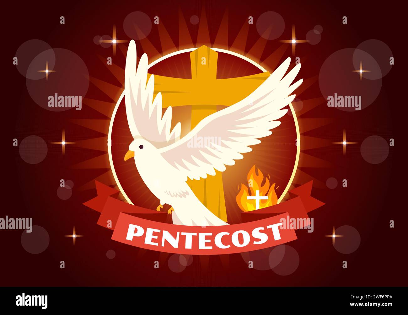Pentecost Dove Background