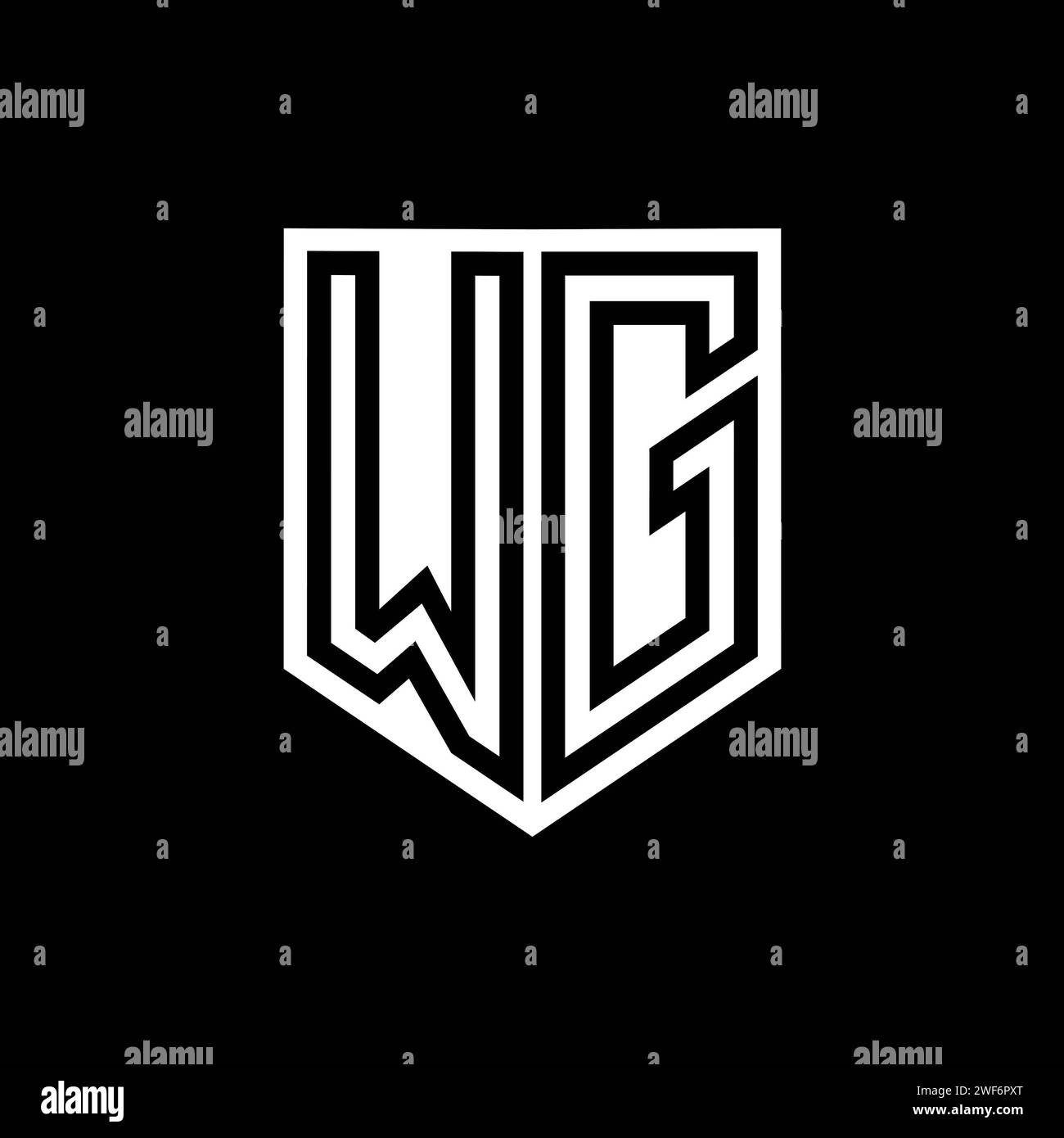 Wg template Black and White Stock Photos & Images - Alamy