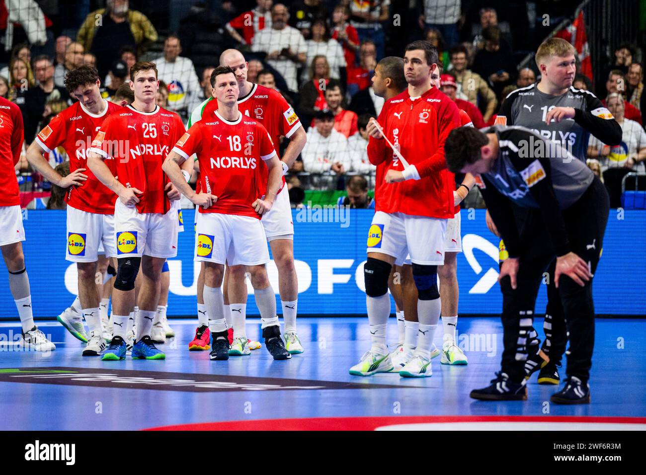 Cologne, Germany. 28th Jan, 2024. Handball: European Championship ...