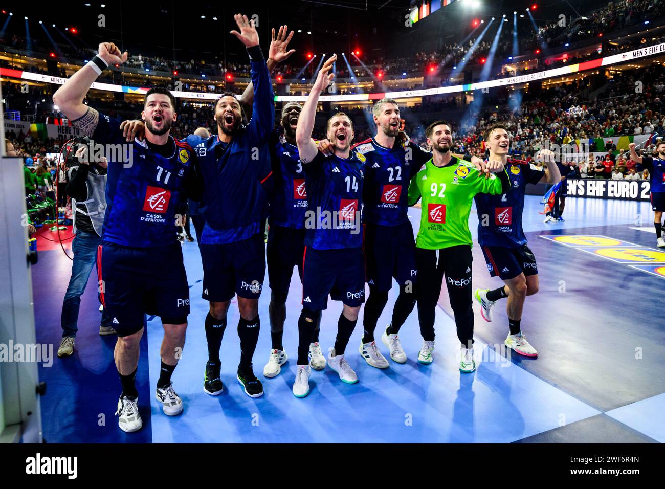 Cologne, Germany. 28th Jan, 2024. Handball: European Championship ...