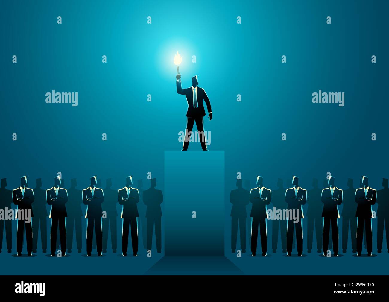 Inspiration stage Stock Vector Images - Alamy