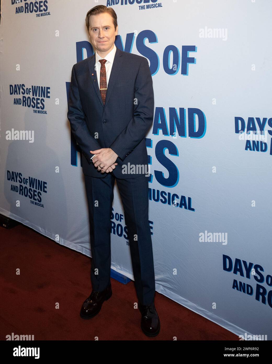 Steven Booth attends the Broadway opening night of “Days of Wine and ...