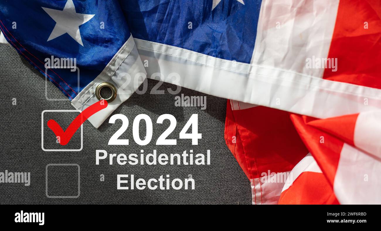 2024 presidential election year in United States as illustration ...