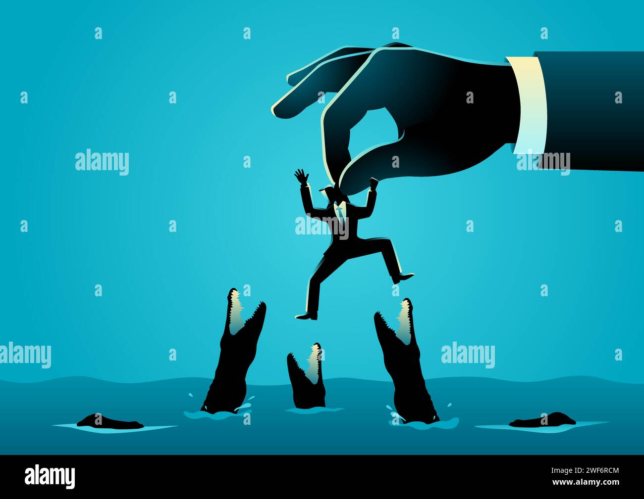 Mean boss Stock Vector Images - Alamy